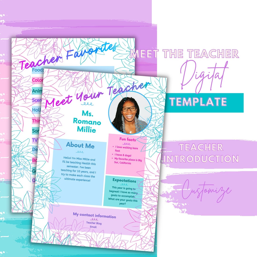 Meet the Teacher, Teacher Newsletter, Event Newsletter, Parent ...