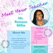 Meet the Teacher, Teacher Newsletter, Event Newsletter, Parent ...