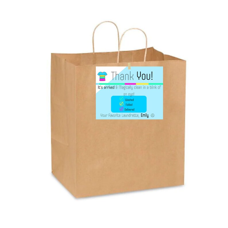 Sudster Thank You Card for Customer, Thank You Note, Delivery Driver ...