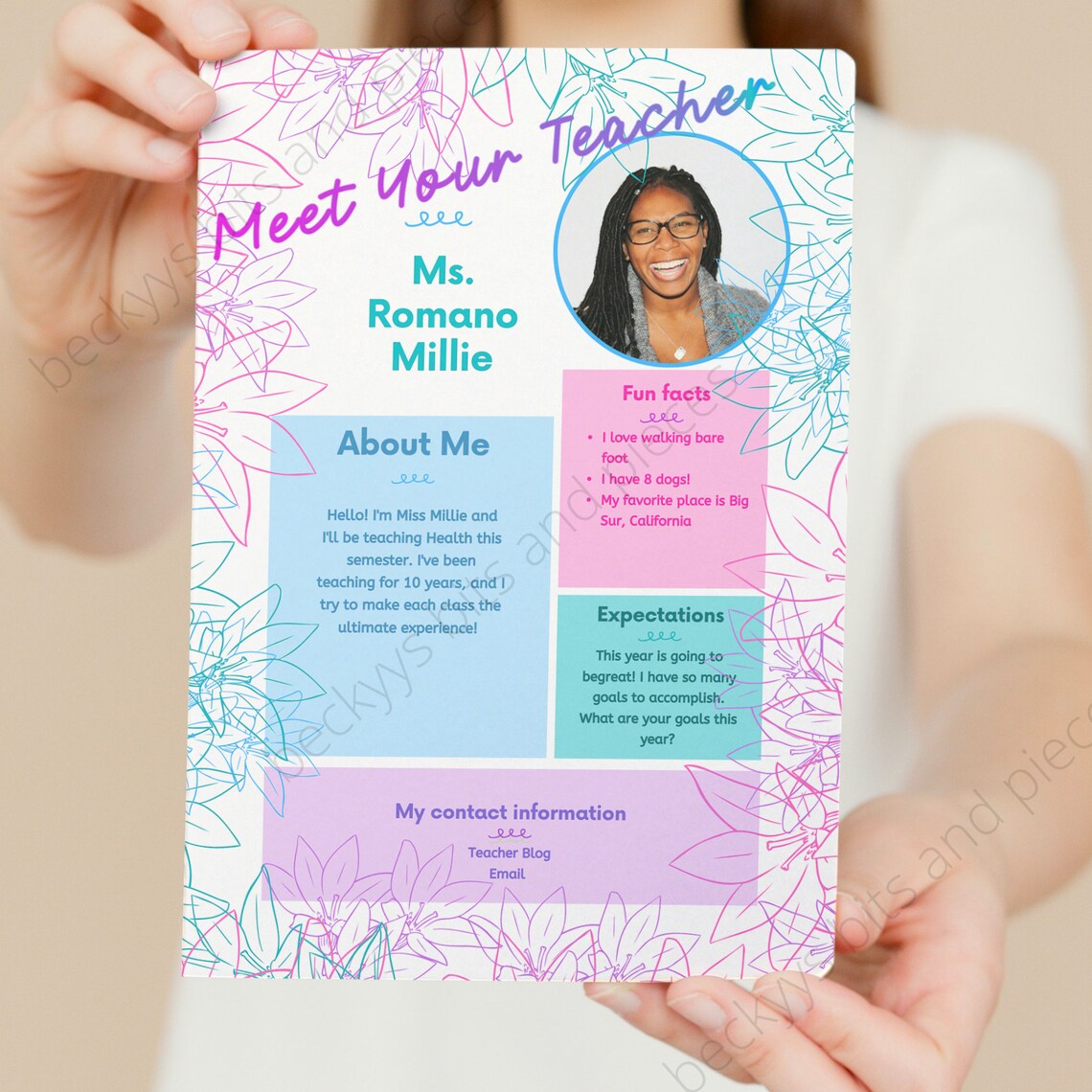 Meet the Teacher Teacher Newsletter Event Newsletter Parent - Etsy