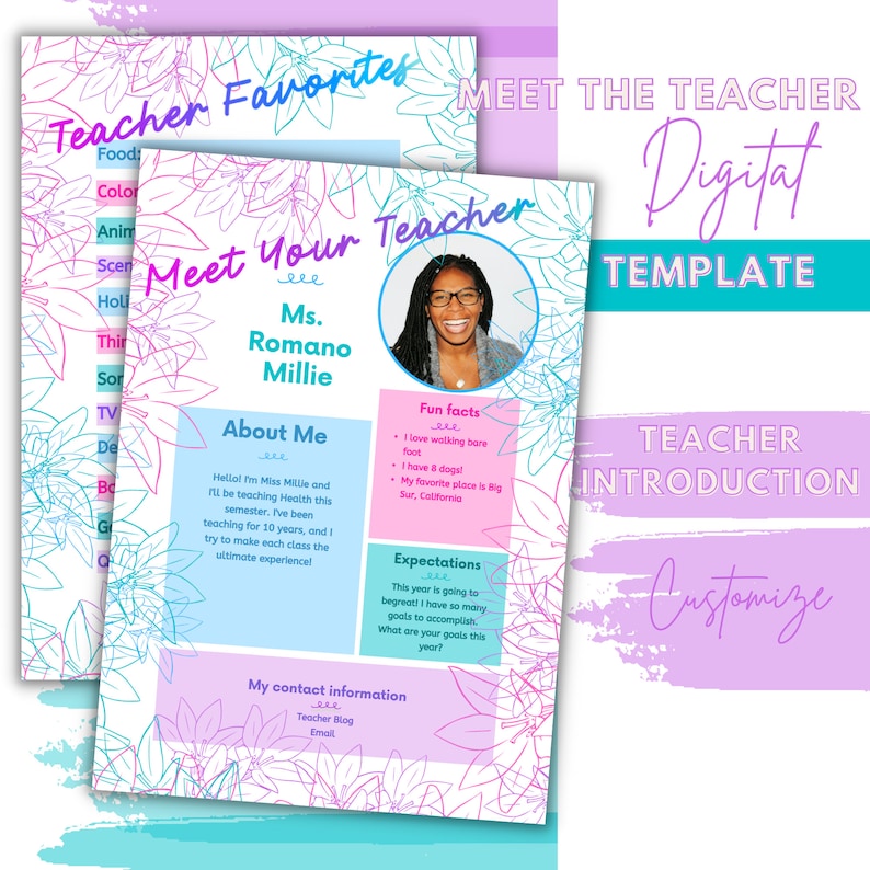 Meet the Teacher, Teacher Newsletter, Event Newsletter, Parent ...