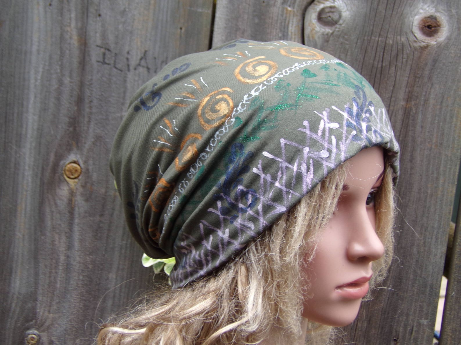 Slouchy Women Hat Chemo Headwear Chemo Beanies Chemo Hats Etsy