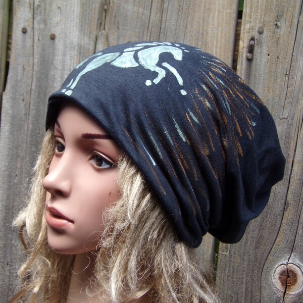 Cotton Slouchy Hat - Etsy