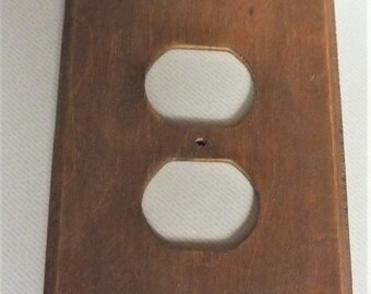 Wood Outlet Cover Plates - Etsy