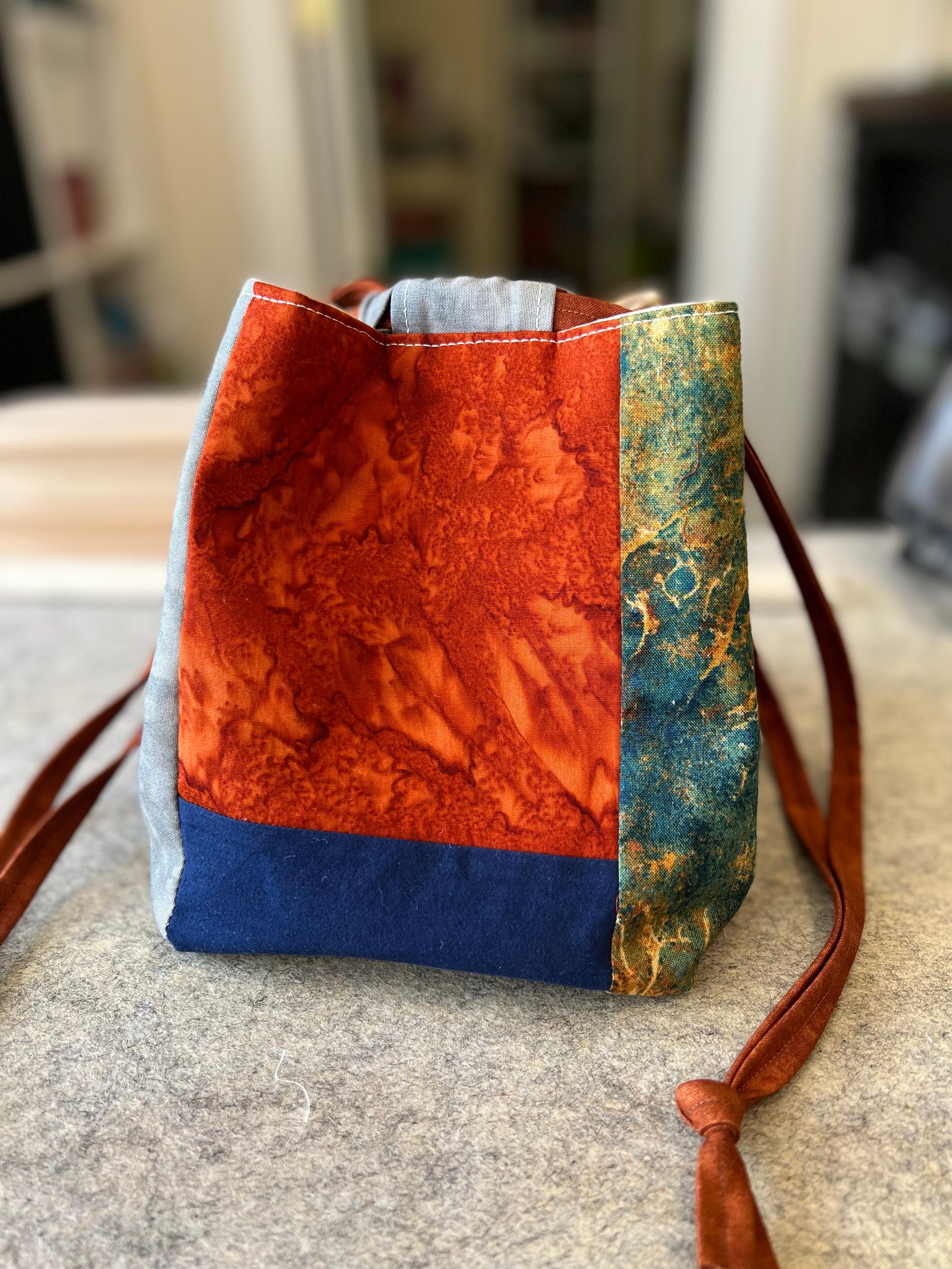 Japanese Rice Bag Project Bag | Etsy