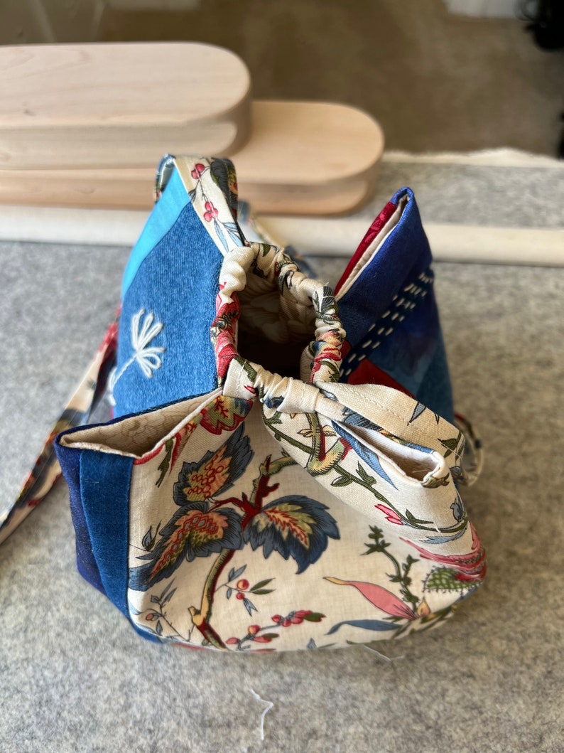 Japanese Rice Bag Project Bag | Etsy