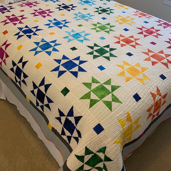 Ohio Star Quilt Pattern - Etsy