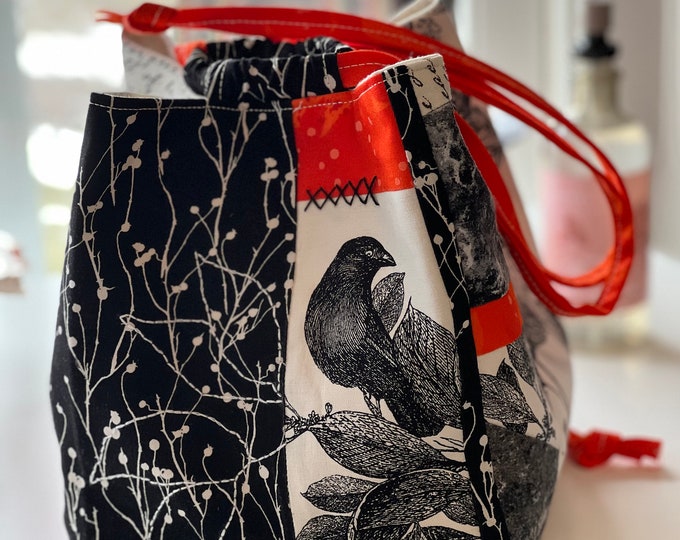 Japanese Rice Bag - Project Bag - Etsy