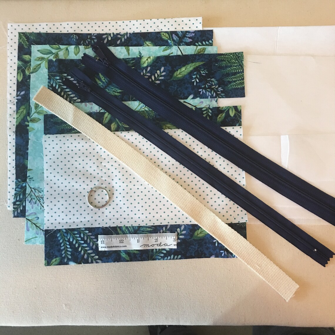 Double Zip Pouch PDF Pattern Instant Download | Etsy