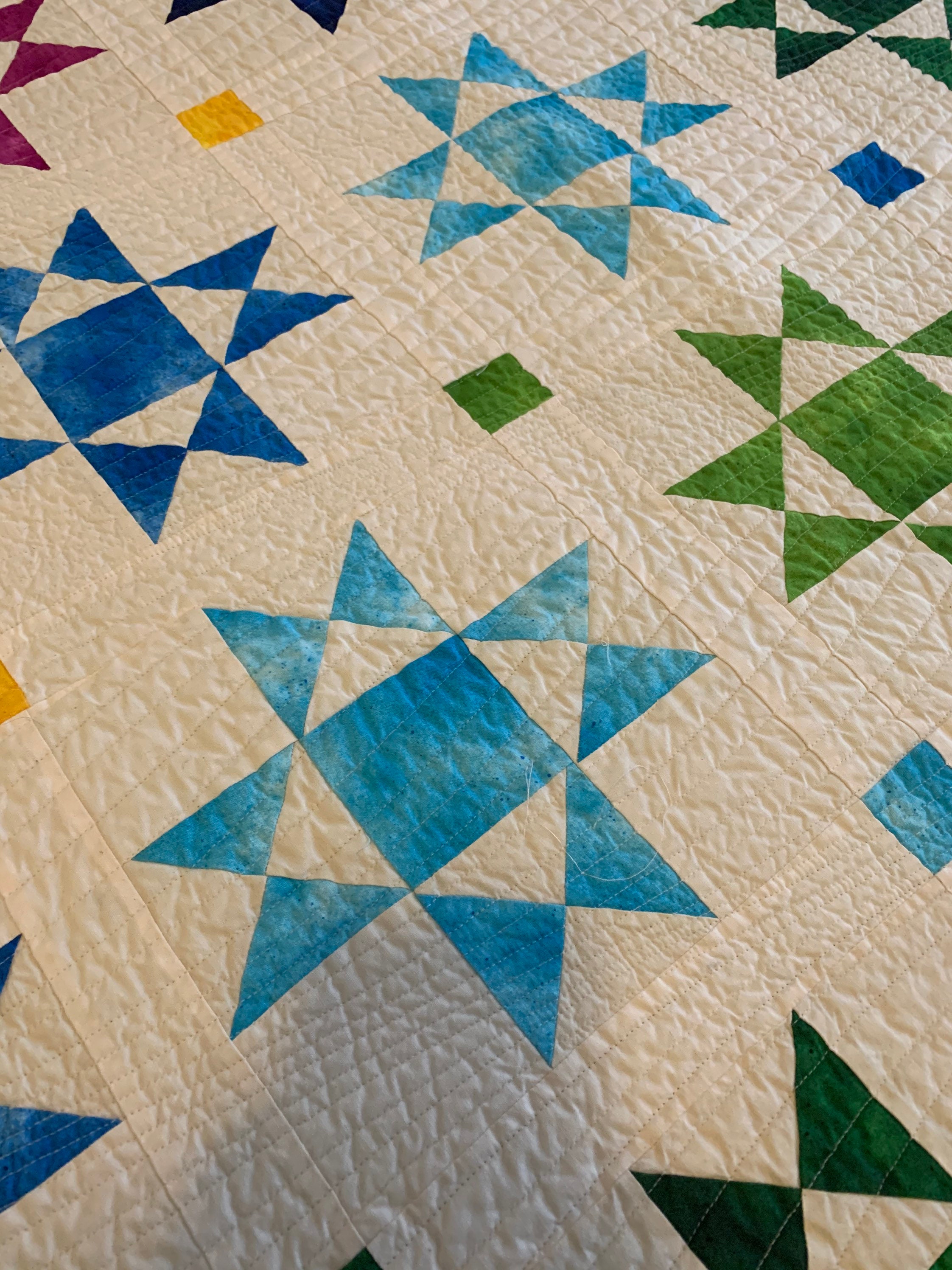 Rainbow Star Quilt- PDF Pattern Instant Download - Etsy