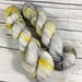Fierce Sock Yarn yellow/black Speckled - Etsy