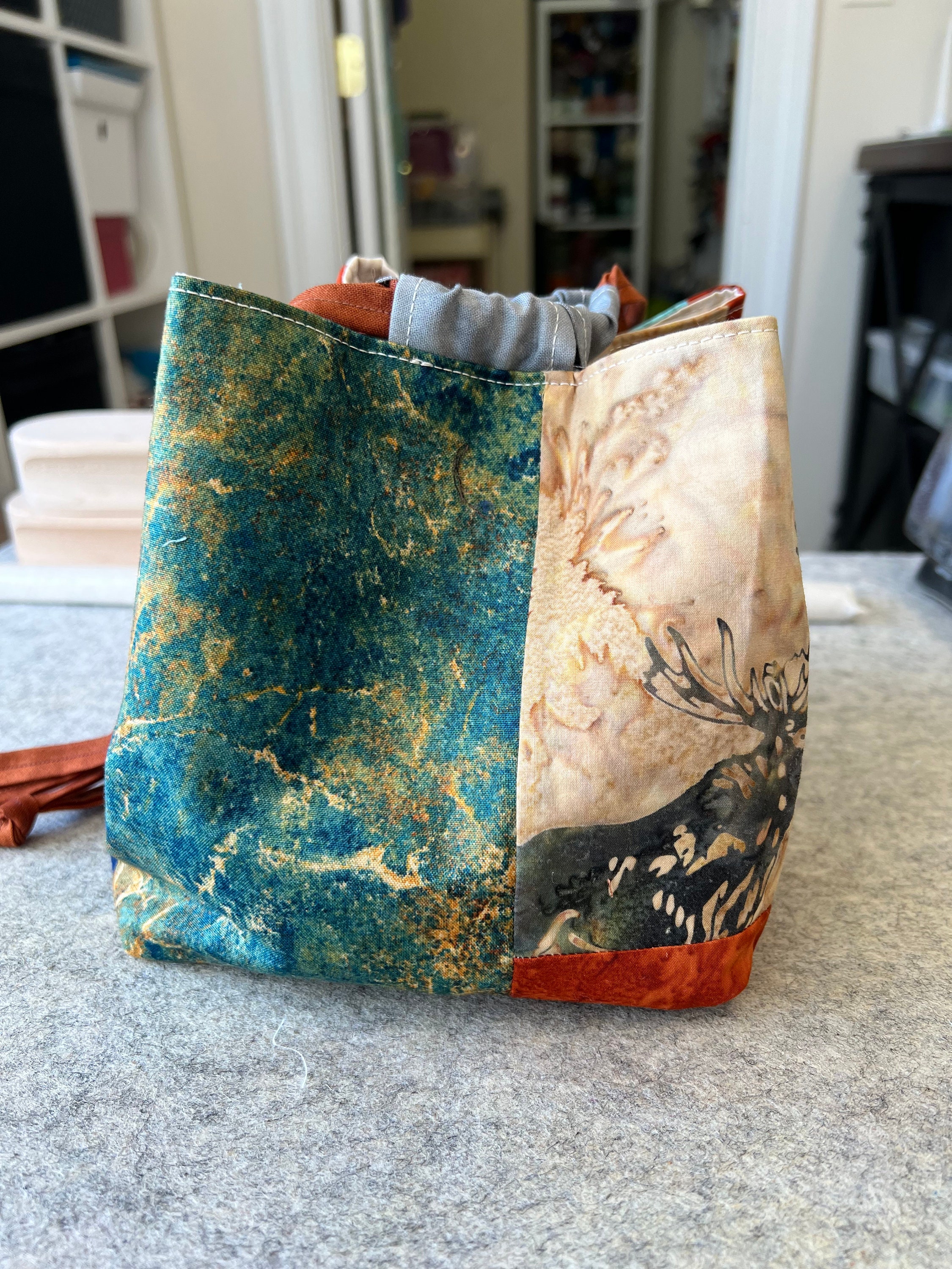 Japanese Rice Bag Project Bag | Etsy