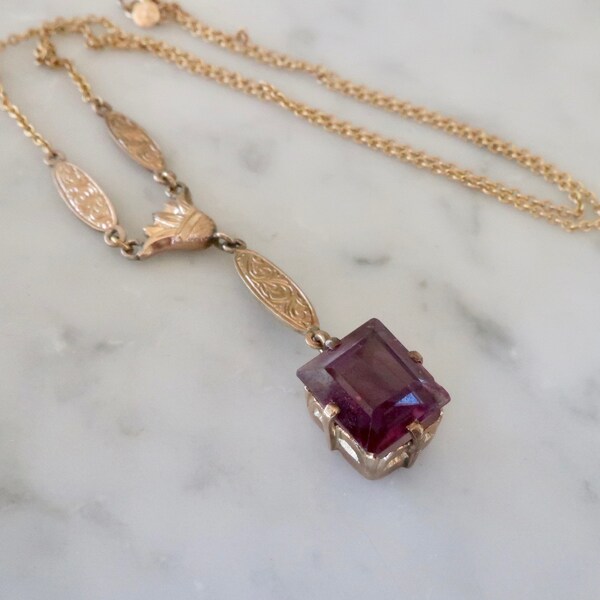 Lavaliere Necklace - Etsy