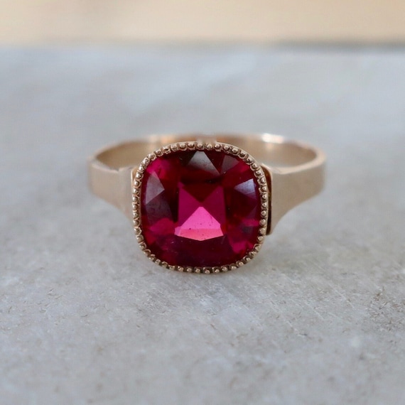 large unusual antique ruby - Gem