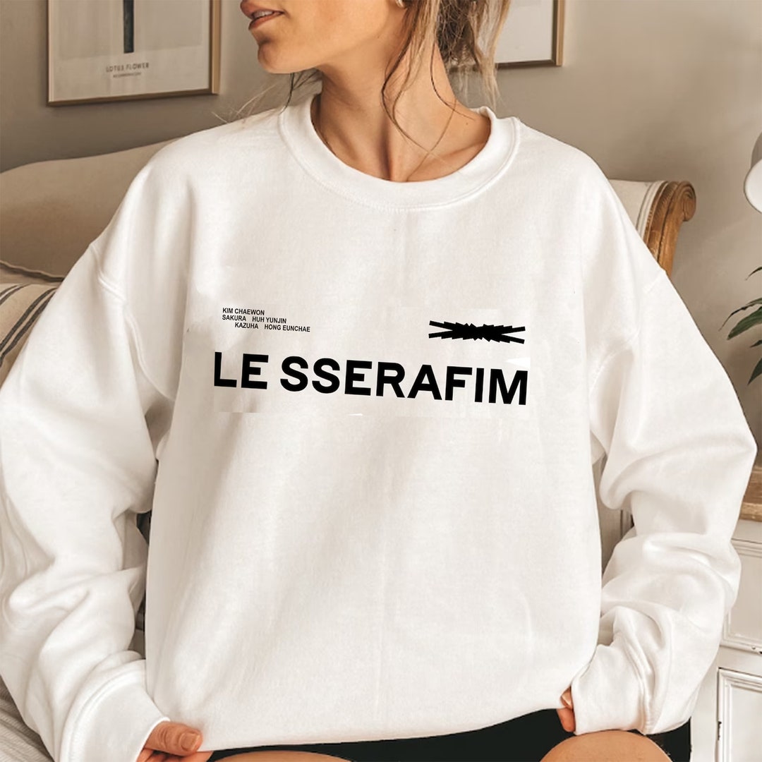 Le Sserafim Kpop Hoodie, Le Sserafim Perfect Night Album Shirt, Le ...