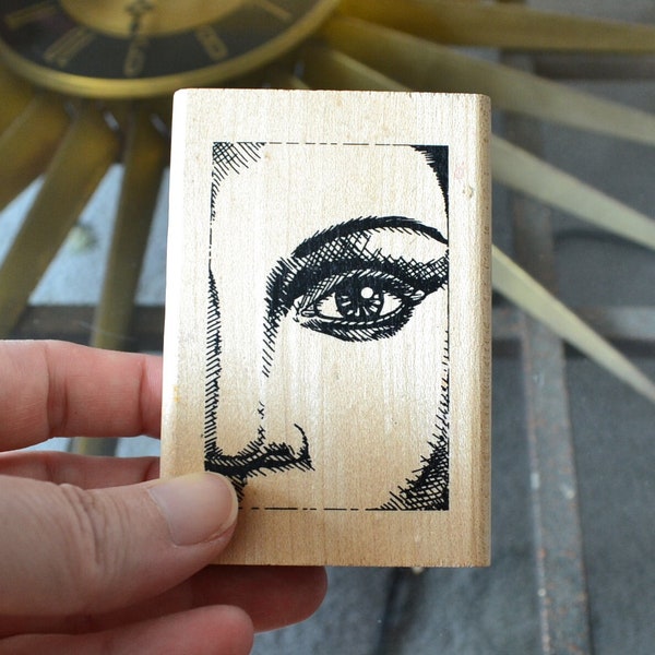 Eye Rubber Stamp - Etsy
