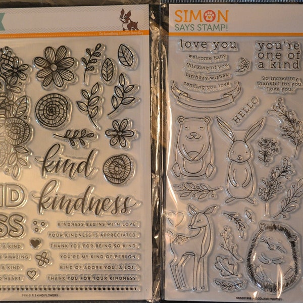 Unmounted Rubber Stamps - Etsy