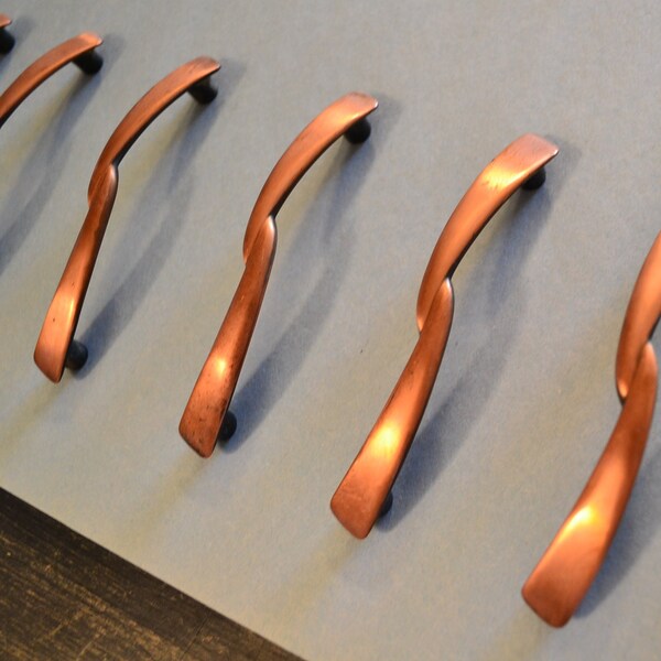 Copper Drawer Pull - Etsy