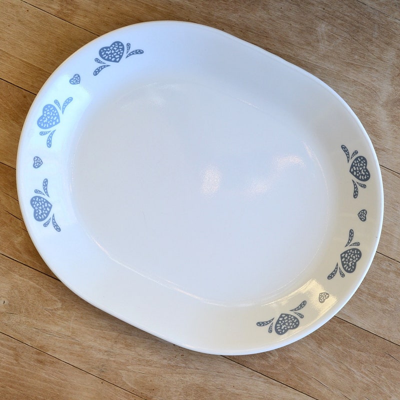 Corelle Blue Hearts - Etsy