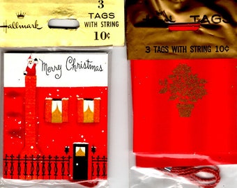 Hallmark Gift Tags - Etsy
