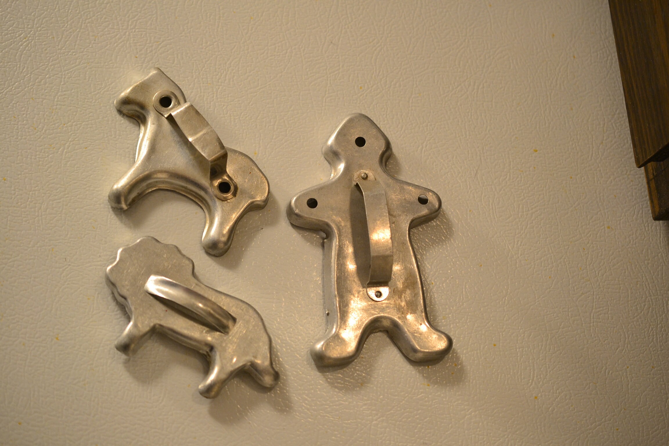 Lot of 3 Magnets Repurposed 6 Tin Cookie Cutters With | Etsy