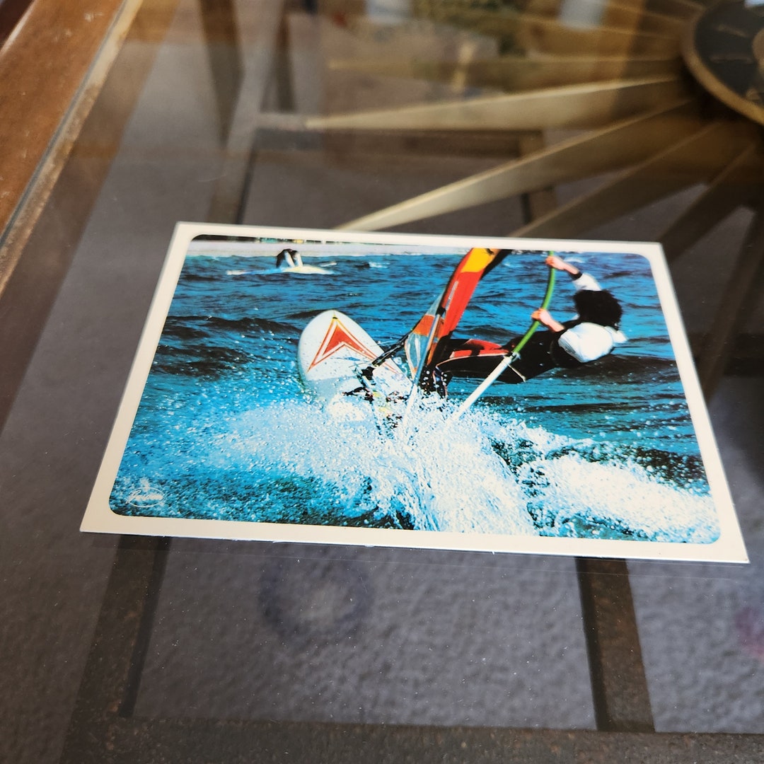 70s Beefcake Postcard 4x6 Windsurfing Photo Wind Surfing Photograph ...
