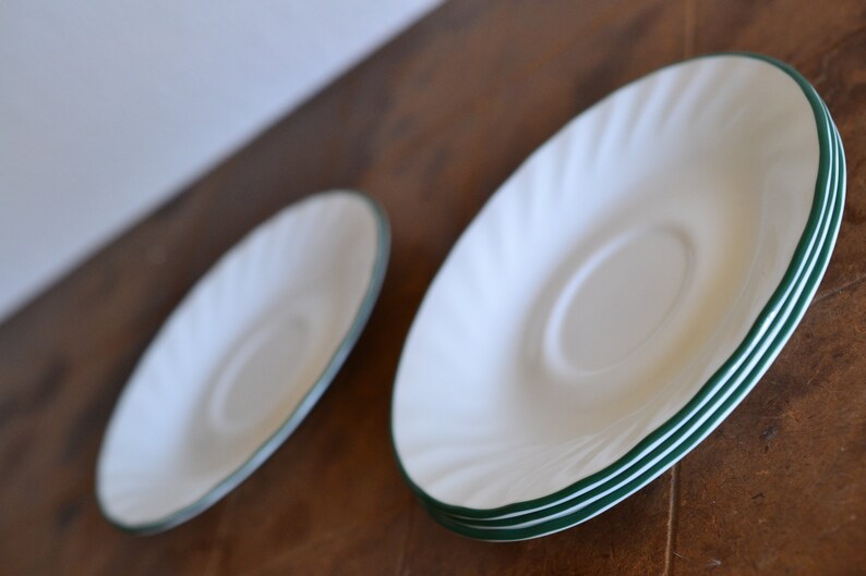 90s Set of 4 Callaway Corelle Enhancements White Swirl Rim | Etsy