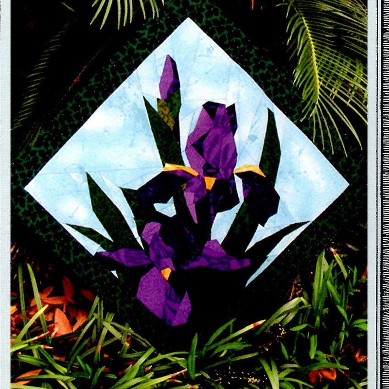 Iris Quilt Pattern - Etsy