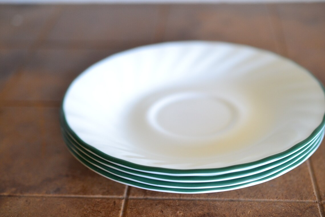 90s Set of 4 Callaway Corelle Enhancements White Swirl Rim | Etsy