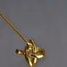 NOS 70s Pretzel Stickpin Gold Pretzel Brooch Tiny Metal - Etsy