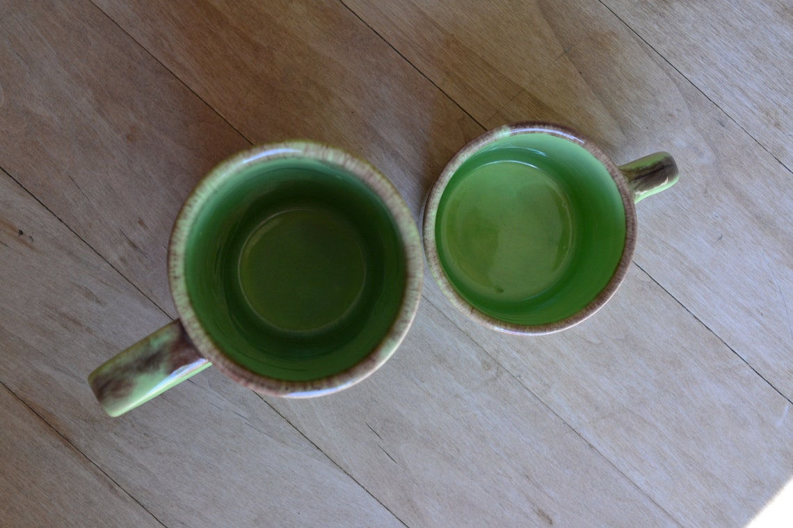 50s ONE Jaska of California Pottery Mug Small Demitasse | Etsy