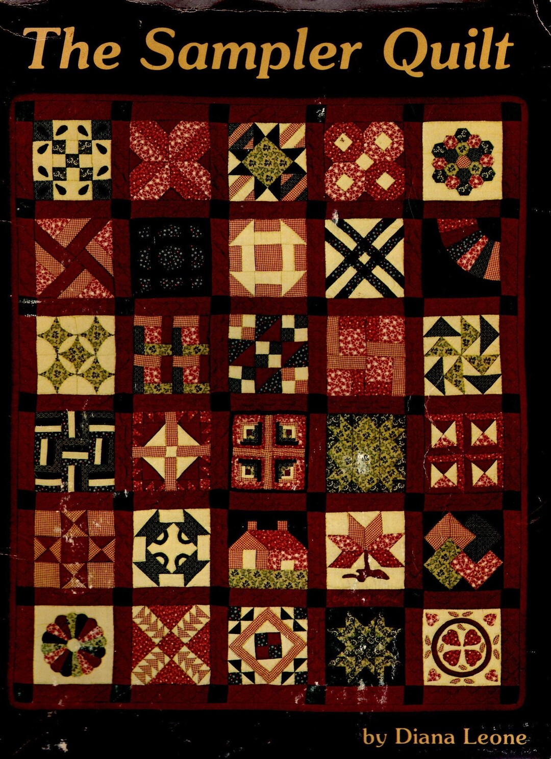 1980 the Sampler Quilt Book II by Diana Leone ISBN 0-942786-01-7 68 ...