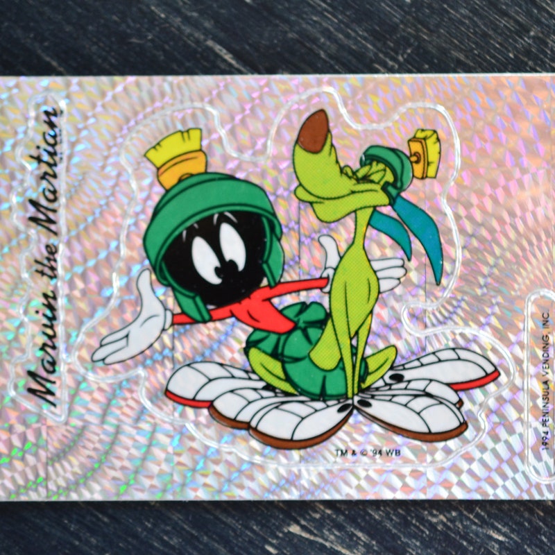 Marvin the Martian Sticker - Etsy