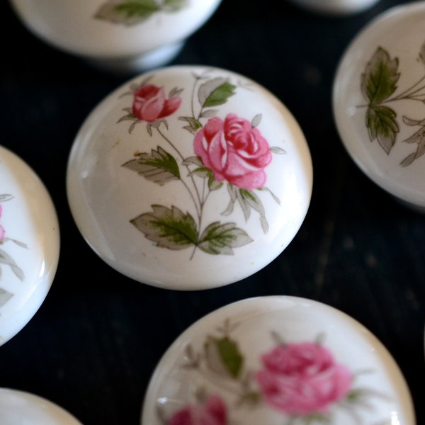 Floral Cabinet Knobs - Etsy