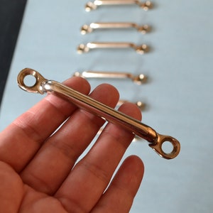 1 X Vtg Rustic Sash Lift Small Bin Bar Drawer Pull 3.25" Centers ...