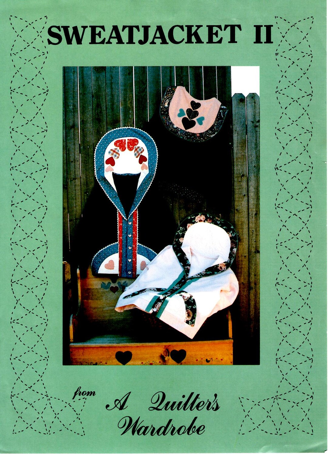 Applique Jackets Uncut PATTERN Sweatjacket II A Quilter's Wardrobe ...