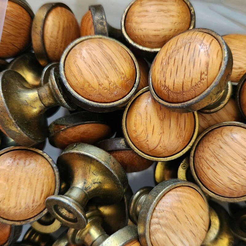 Wood Cabinet Knobs - Etsy