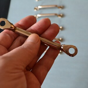 1 X Vtg Rustic Sash Lift Small Bin Bar Drawer Pull 3.25" Centers ...