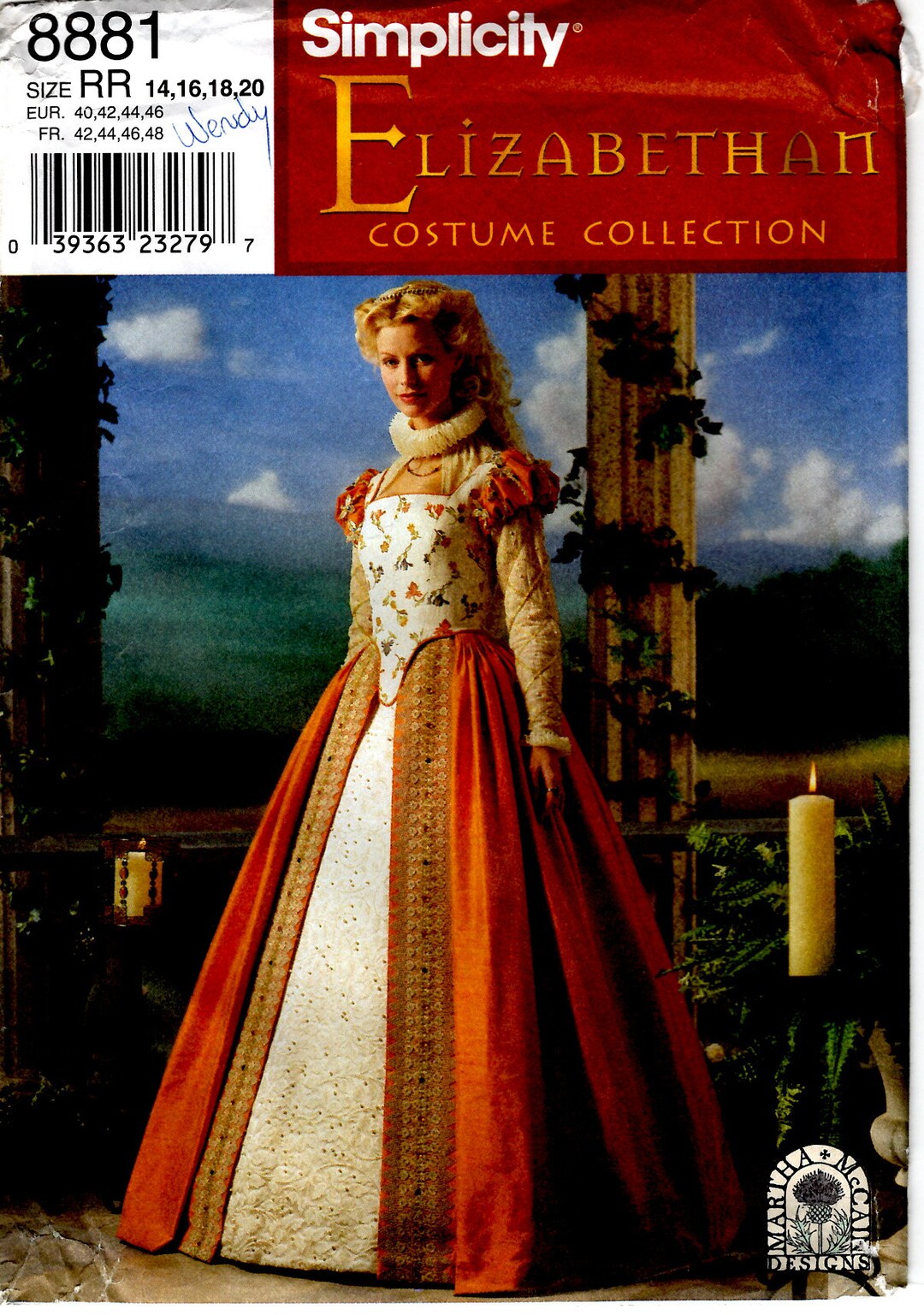 1999 Simplicity 8881 Uncut PATTERN Sz RR 14 16 18 20 Plus Size - Etsy