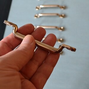 1 X Vtg Rustic Sash Lift Small Bin Bar Drawer Pull 3.25" Centers ...