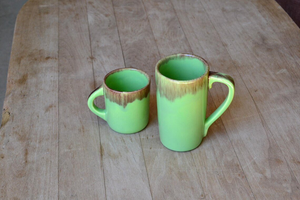 50s ONE Jaska of California Pottery Mug Small Demitasse | Etsy