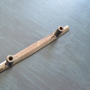 NOS 1 X MCM Concave Copper Drawer Pull 3" Center Ajax Antiqued Copper ...