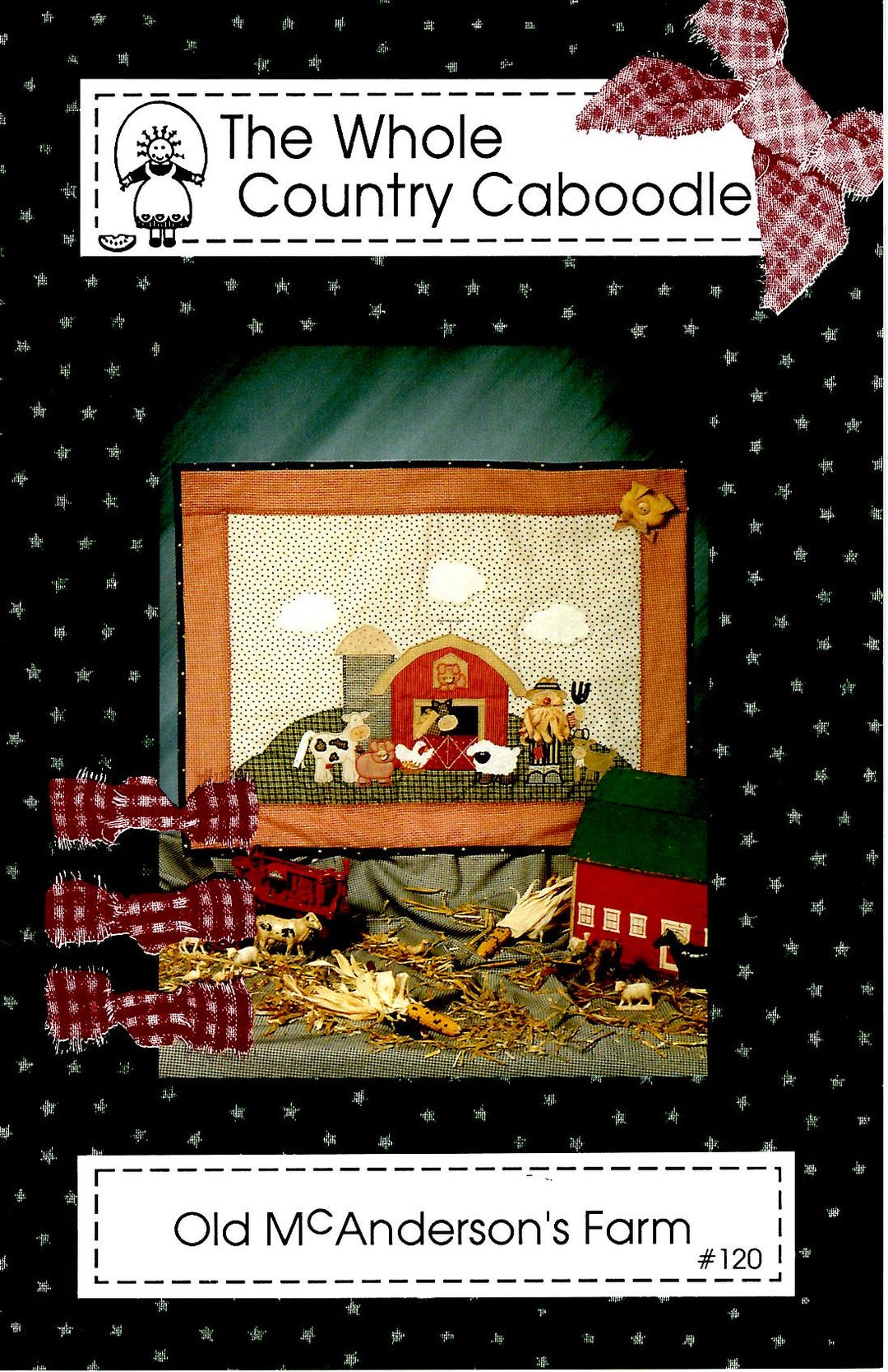 Farming Applique Mini Quilt Uncut PATTERN 20x26.5" the Whole Country ...