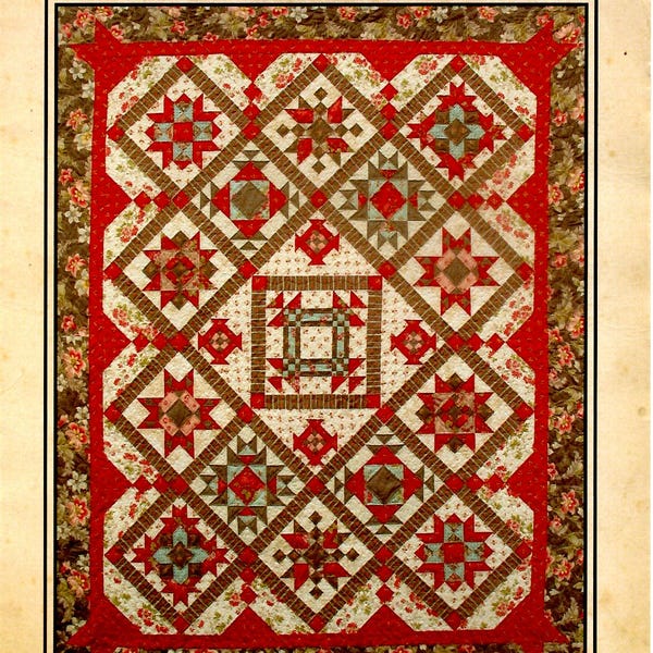 Quilted Table Toppers Uncut PATTERN 23x23 Table Runners Mini Quilt New ...