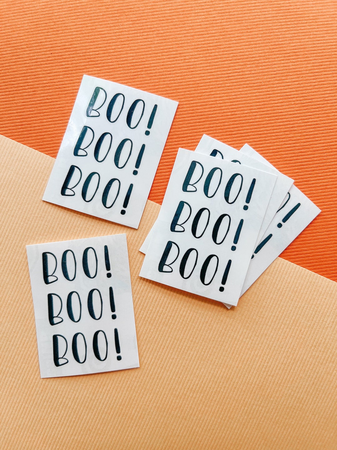 Halloween Temporary Tattoos, Boo Cheek Tattoos, Spooky Season Fake ...