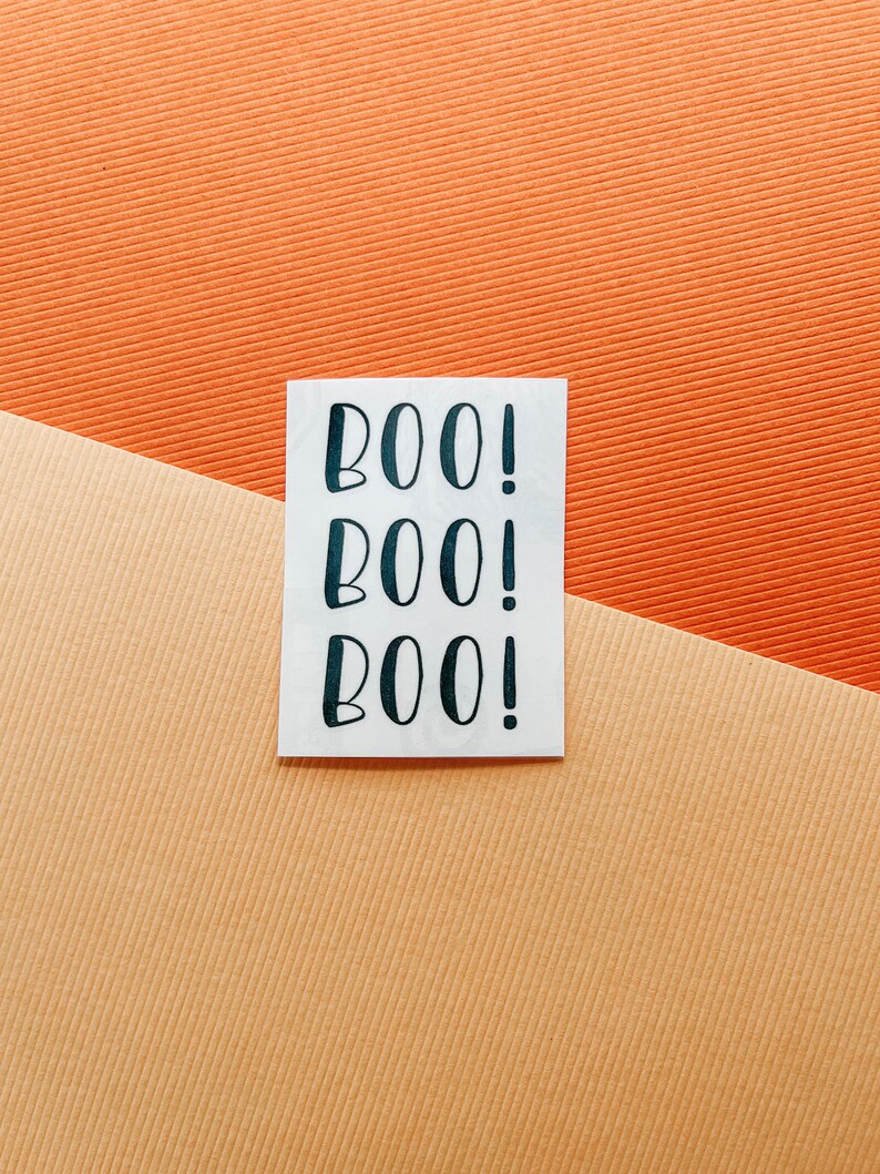 Halloween Temporary Tattoos, Boo Cheek Tattoos, Spooky Season Fake ...