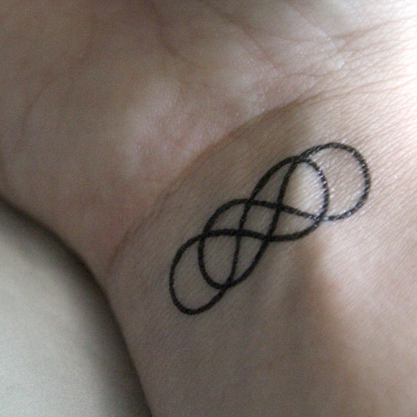 Infinity Temporary Tattoo - Etsy