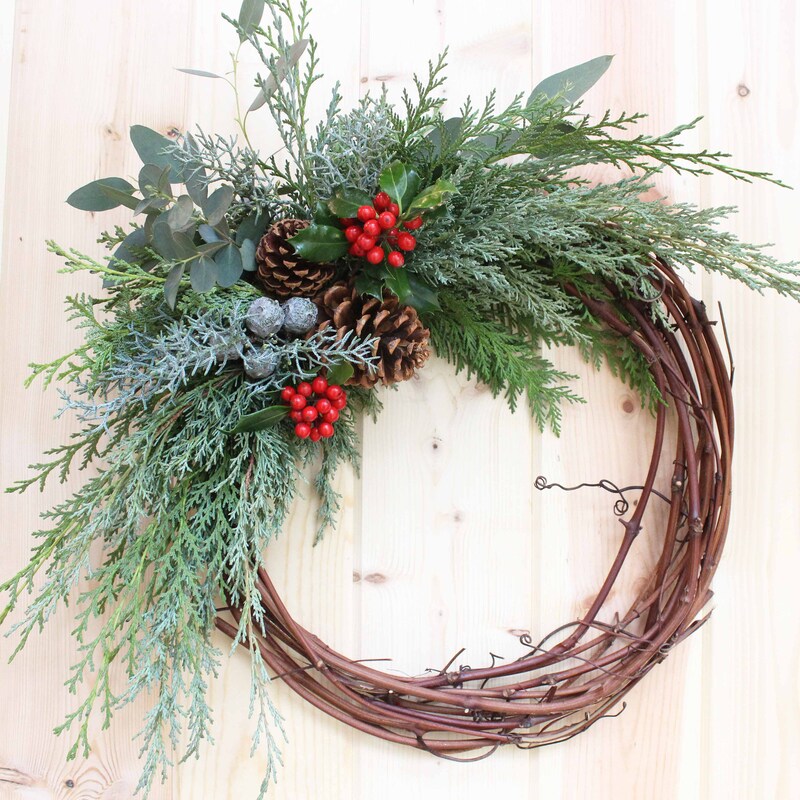 Fresh Christmas Wreaths - Etsy