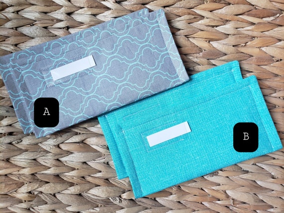 1 Full Sized Cloth Envelope With Plastic Sleeve - Etsy