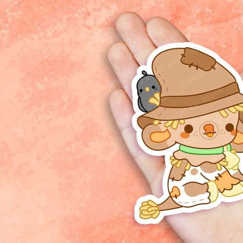 Harvest Cows Kawaii Cute Vinyl Sticker Set - Etsy